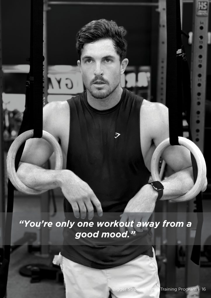 BIGGER STRONGER FITTER | eBook + Training Programs | Drew's Daily Dose